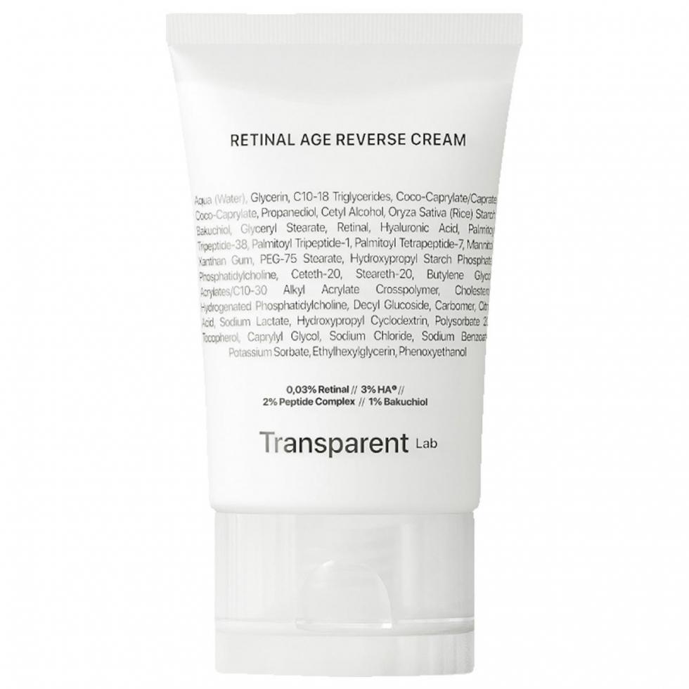 Transparent Lab Retinal Age Reverse Cre