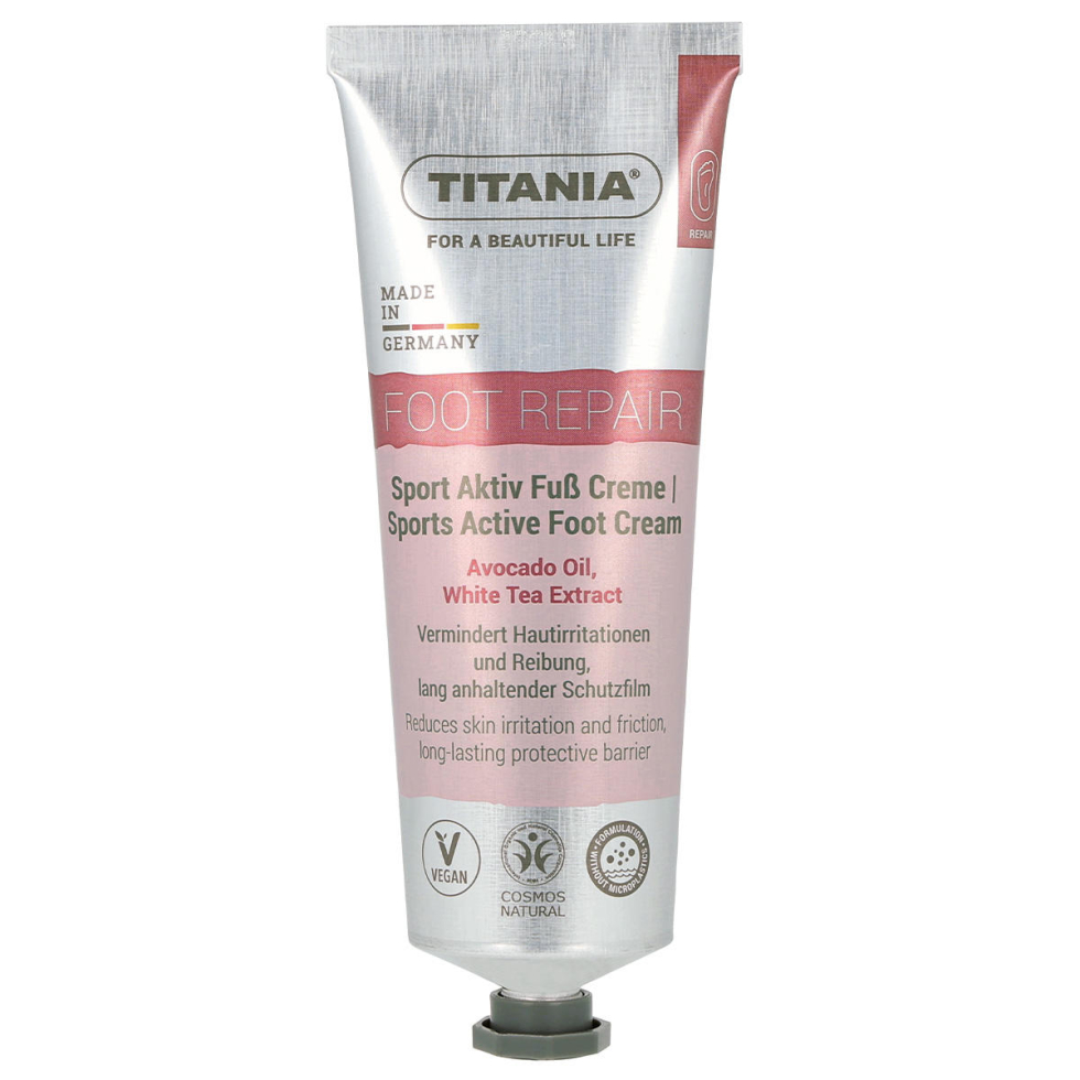 Titania Sport Aktiv Fuß Creme 75 ml | baslerbeauty