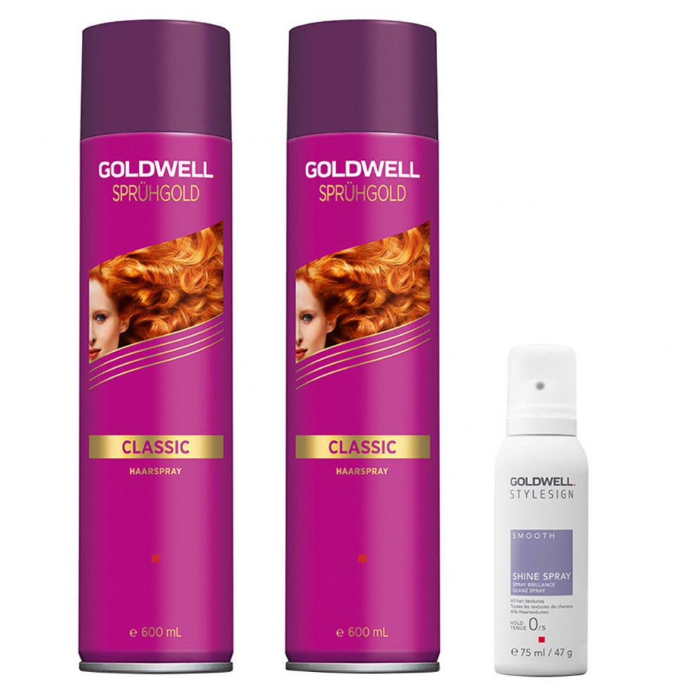 Goldwell Styling Bundle Sprühgold & | baslerbeauty