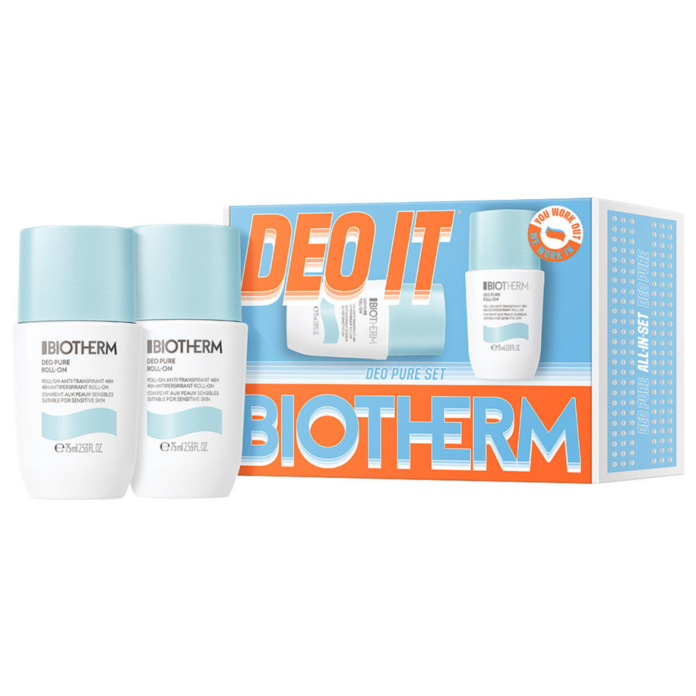Biotherm Deo Pure Roll-On Set 2 x 75 ml | baslerbeauty