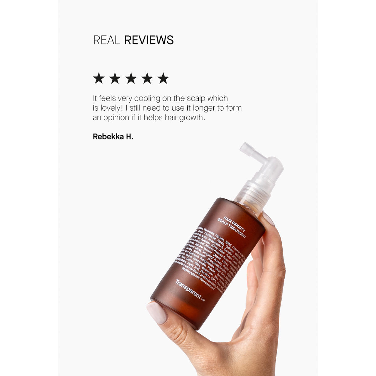 Transparent Lab Hair Density Scalp Trea | baslerbeauty