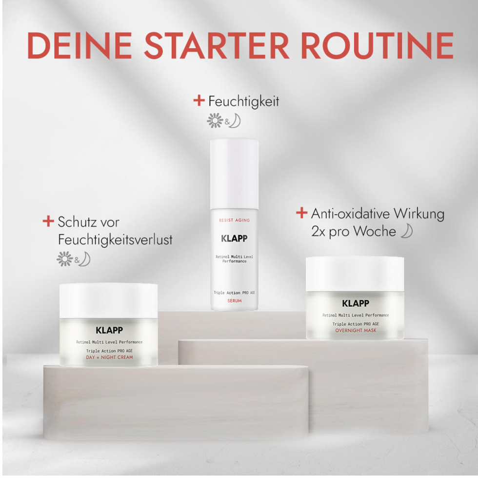 KLAPP RESIST AGING Retinol Triple Actio acheter en ligne | baslerbeauty