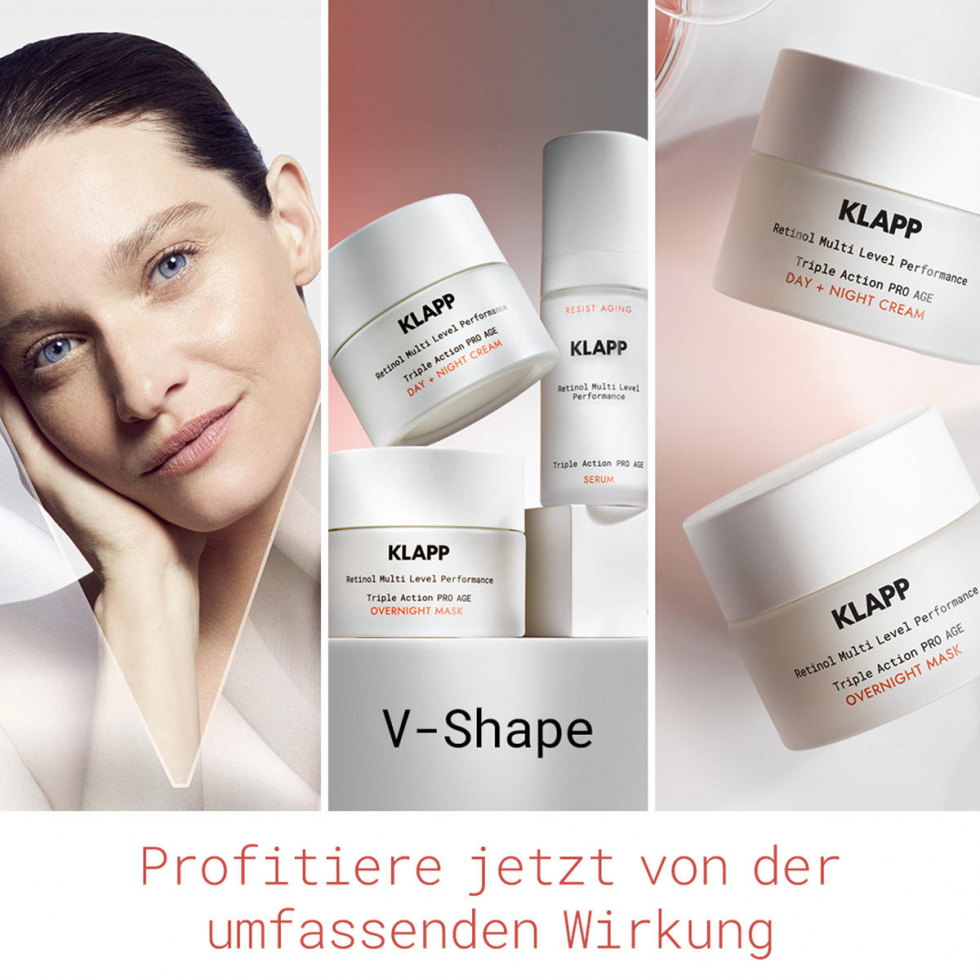 KLAPP RESIST AGING Retinol Triple Action PRO AGE Day + Night Cream 50 ml