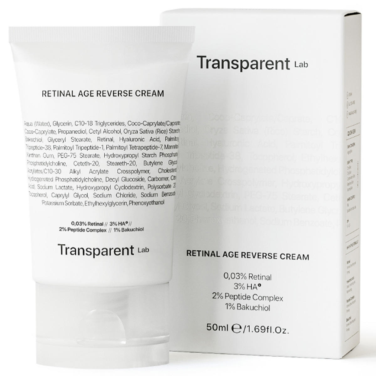 Transparent Lab Retinal Age Reverse Cre acheter en ligne | baslerbeauty
