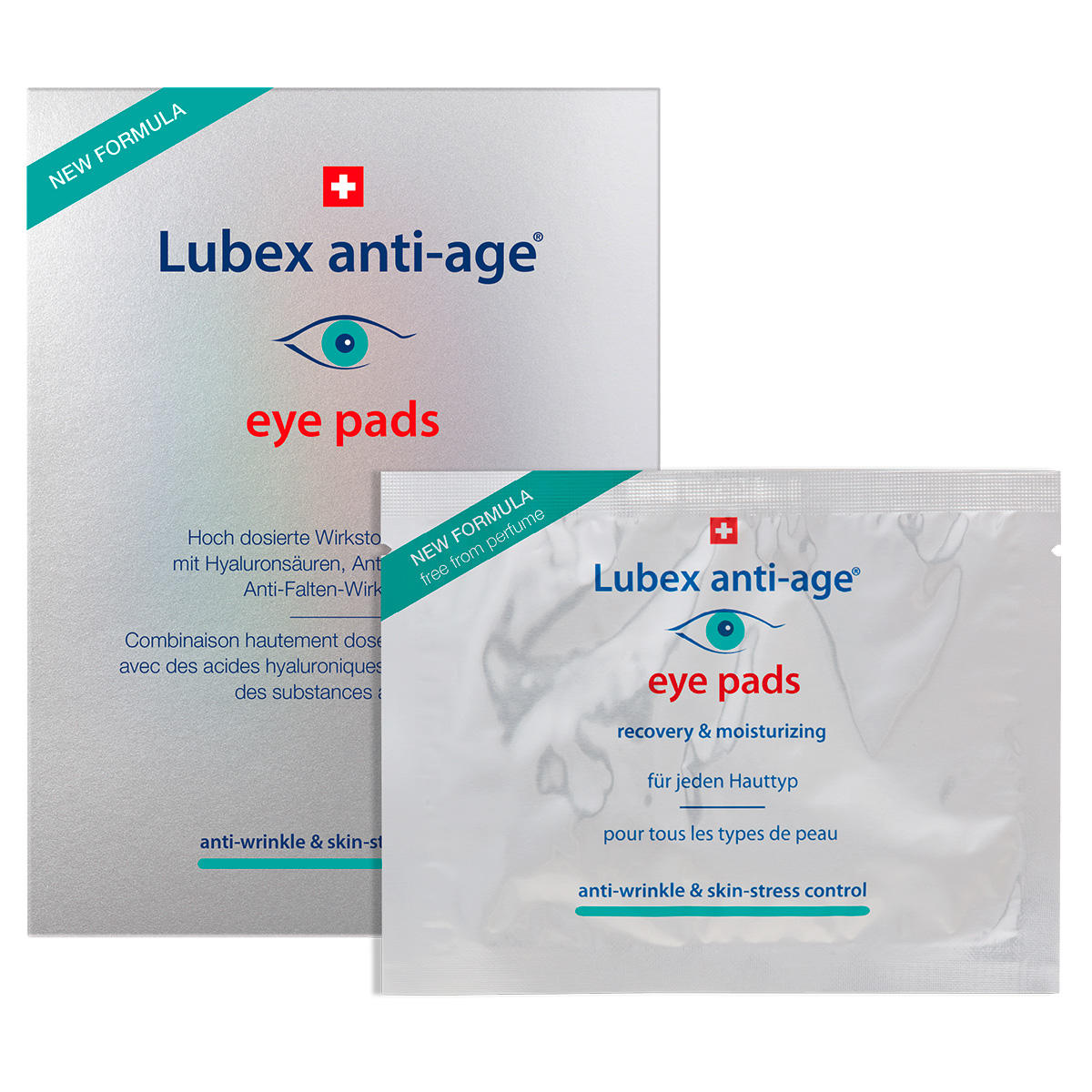 Lubex anti-age Eye Pads 8 Paar pro Pack | baslerbeauty