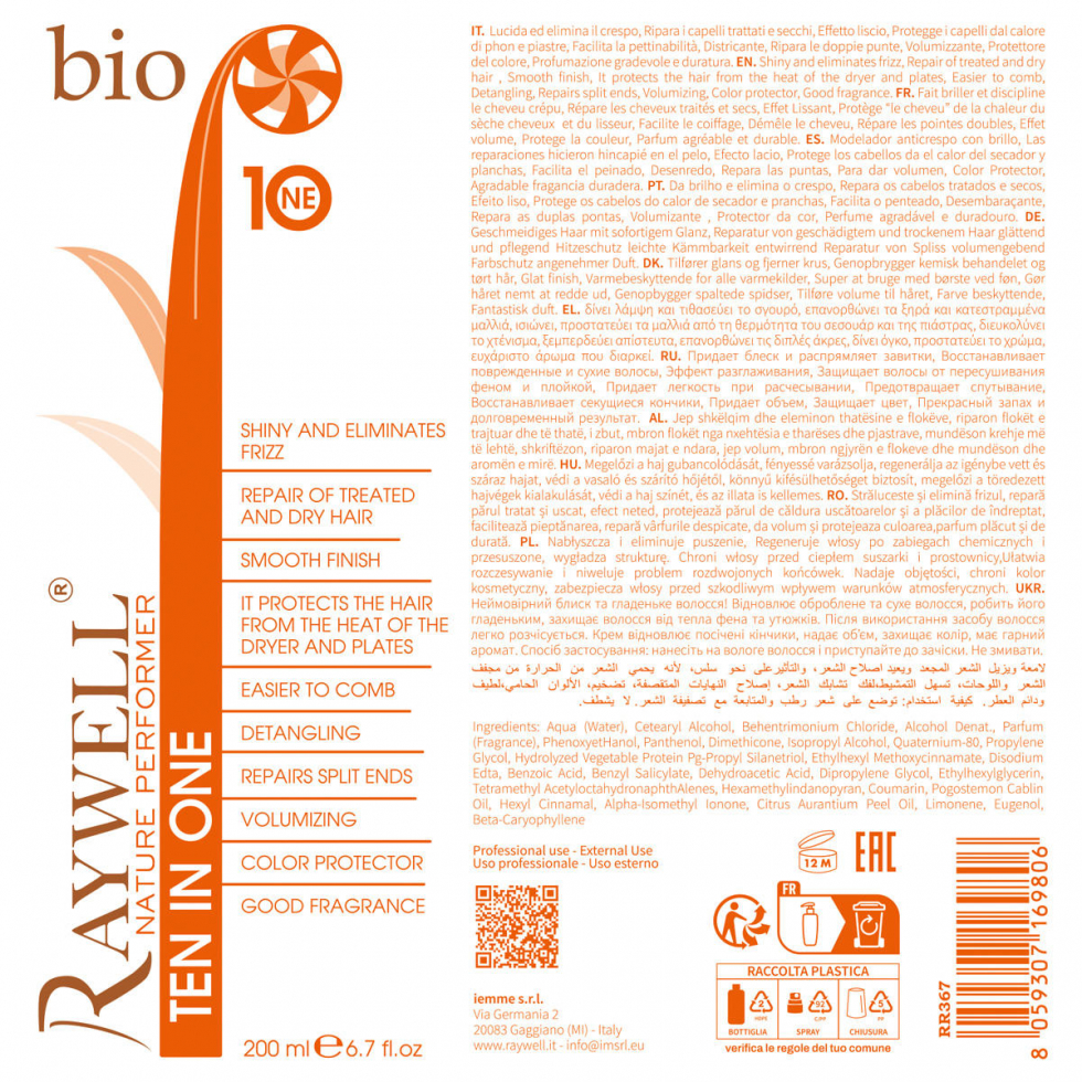 Raywell Ten in One 200 ml
