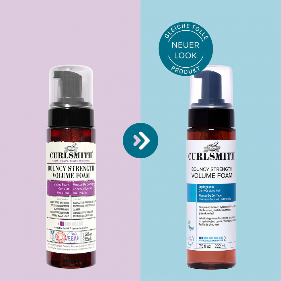 CURLSMITH Bouncy Strength Volume Foam 2 | baslerbeauty