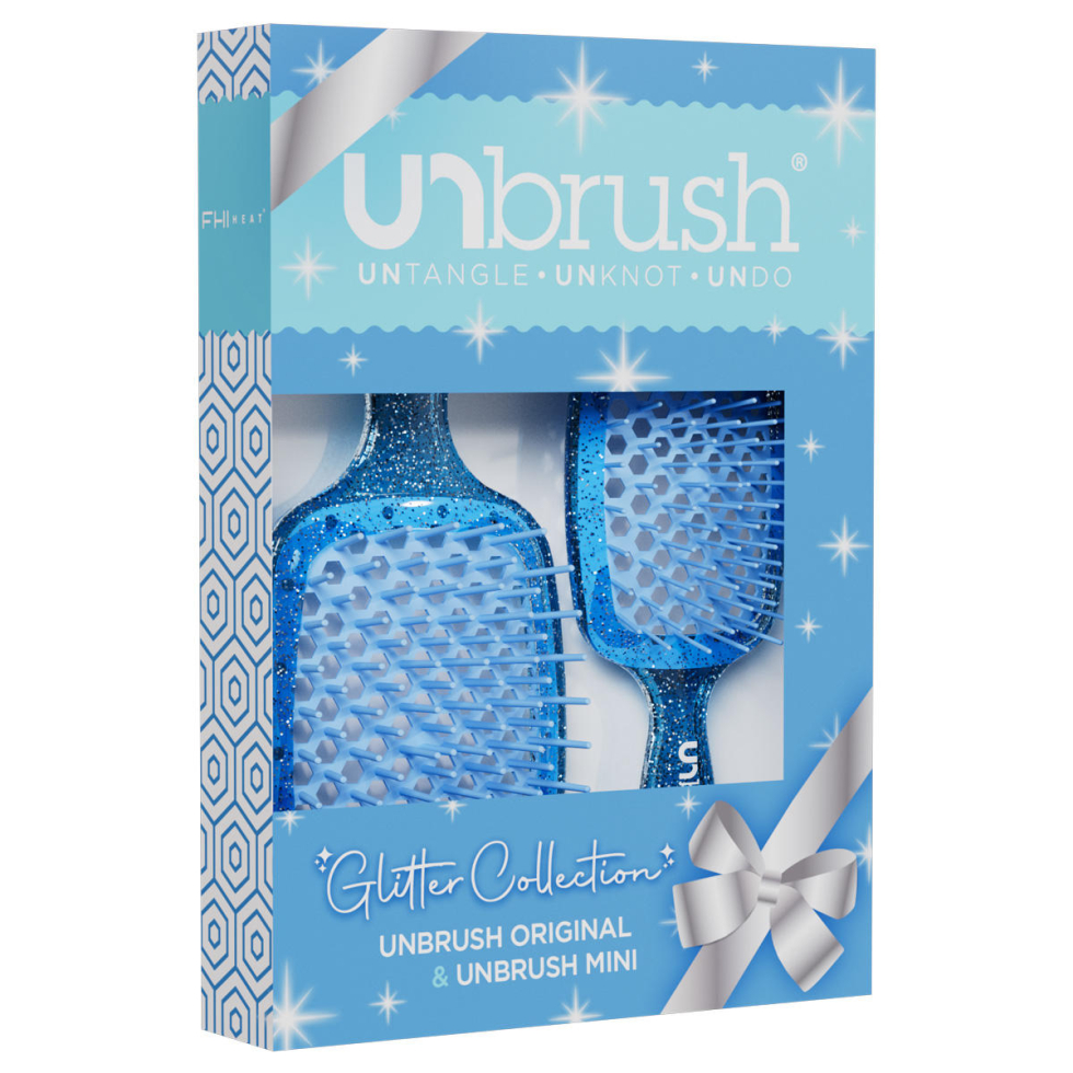 UNbrush Pastel Duo Set Periwinkle Light Blue | baslerbeauty