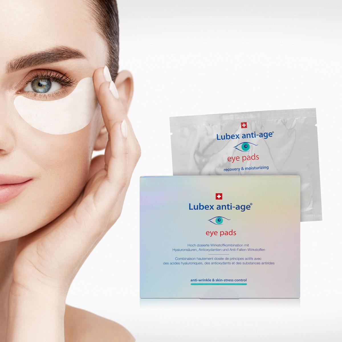Lubex anti-age Eye Pads 8 Paar pro Pack | baslerbeauty