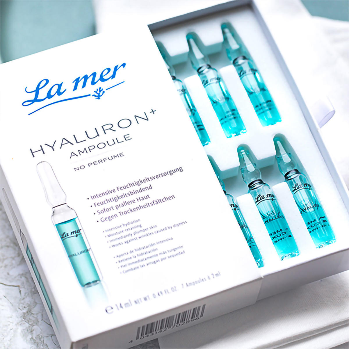 La mer Cosmetics Hyaluron+ Ampoule 7 x | baslerbeauty