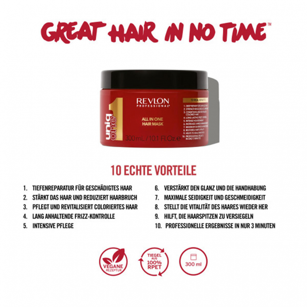 Revlon Professional uniq one Mask 300 m | baslerbeauty