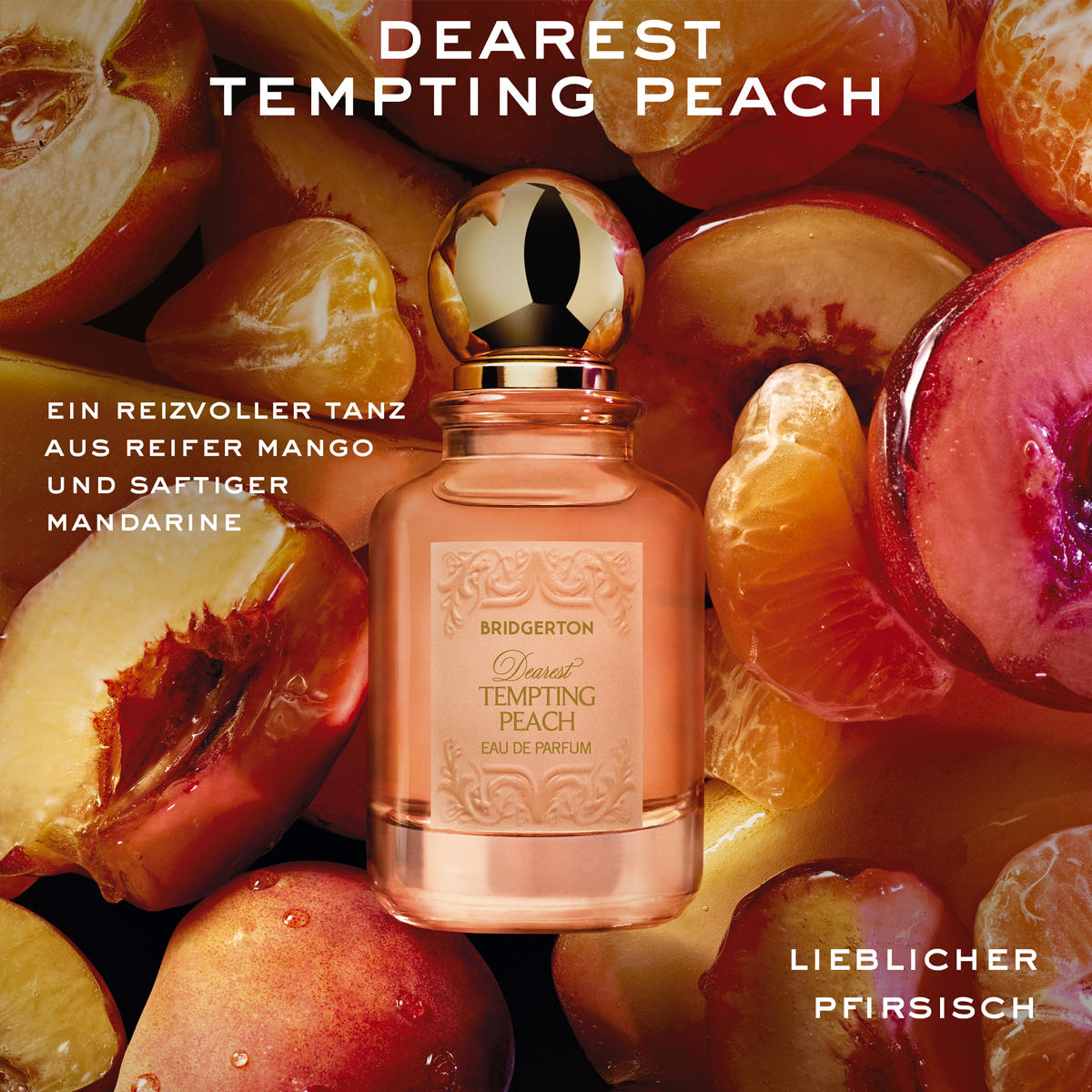 BRIDGERTON Dearest Tempting Peach Eau d | baslerbeauty