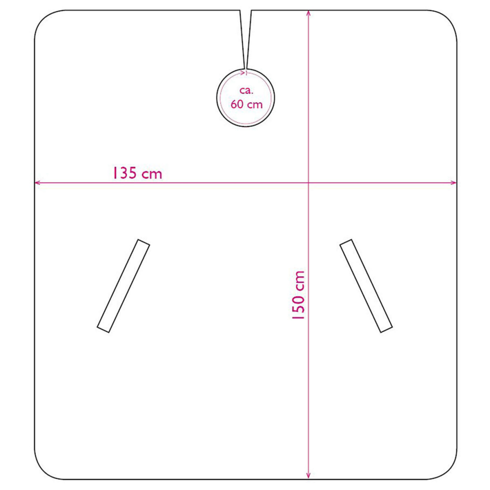 Trend-Design Classic Cape de coupe rose acheter en ligne | baslerbeauty