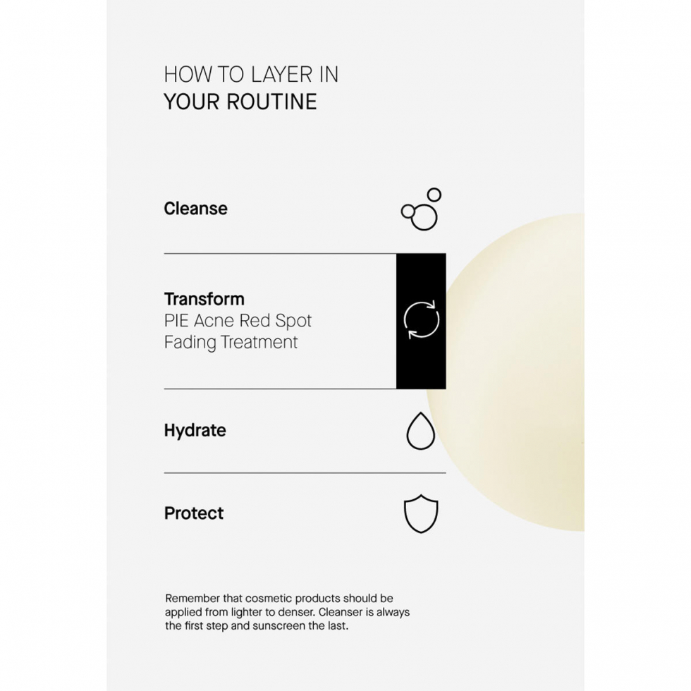 Transparent Lab PIE Acne Red Spot Fadin